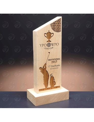 Trofeo De Madera Trofeos De Madera Personalizados Equipo Madera